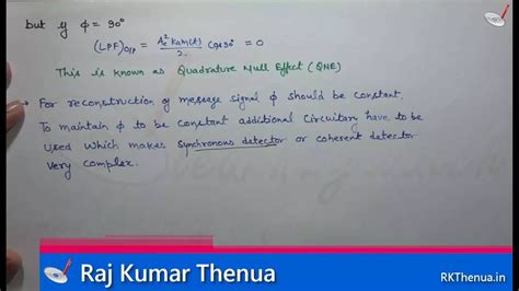 Demodulation Of Am Synchronous Detector Pptx