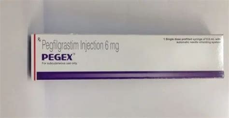 Pegfilgrastim6mg Pegex Injection At Best Price In Hyderabad Id
