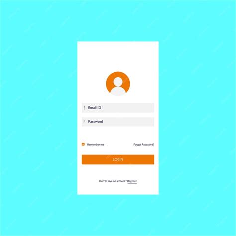 Premium Vector Login Page Ui Design