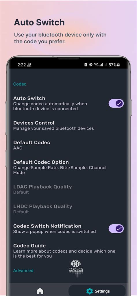 Screenshots For Bluetooth Codec Changer For Android