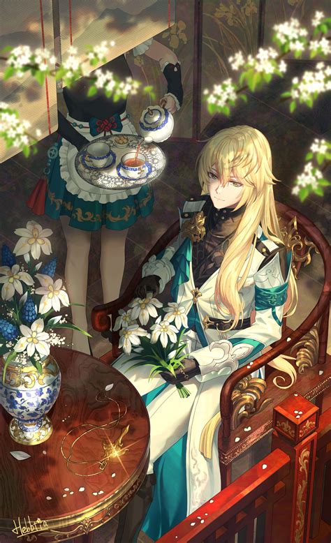 Luocha Honkai Star Rail Image By Hebbtia Zerochan Anime Image Board