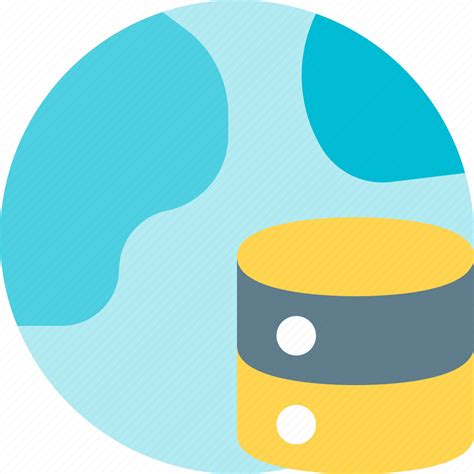 Globe Database Server Icon Download On Iconfinder