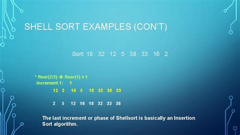 Shell Sort Shell Sort Founded By Donald Shell
