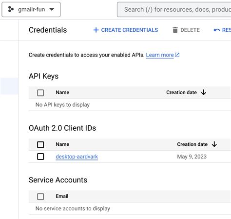 Set Up An OAuth Client Gmailr