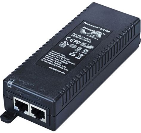 Vaddio PoE Midspan Power Injector Power Over Ethernet Power Supply Conference