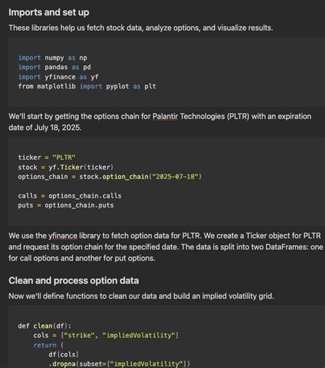 How To Use Python For Volatility Skew Analysis Pyquant News 🐍 Posted