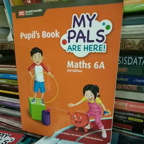 Jual Buku My Pals Are Here Math 6a Pupils Book Shopee Indonesia