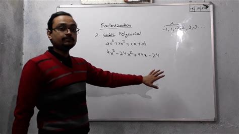 How To Factorize Cubic Polynomial And By Splitting The Middle Term Simple Concepts Youtube