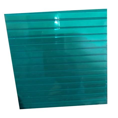 Green 6mm Multiwall Polycarbonate Sheet At Rs 125 Sq Ft In New Delhi ID 26535746591