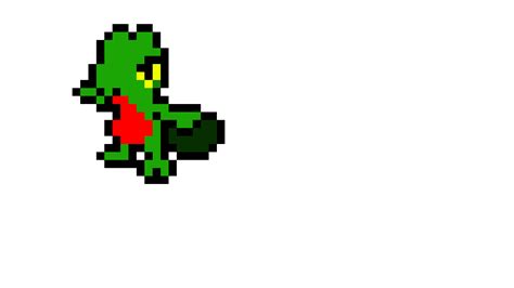 Pixel Art Treecko