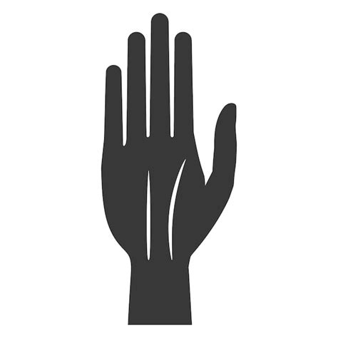 Premium Vector Hand Minimalist Line Art Icon Logo Symbol