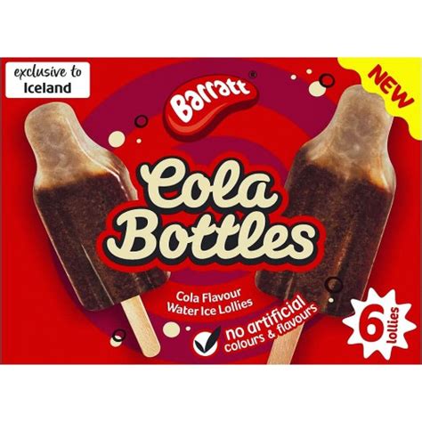 Jubbly Ice Lollies Cola 8 X 62ml Compare Prices Uk