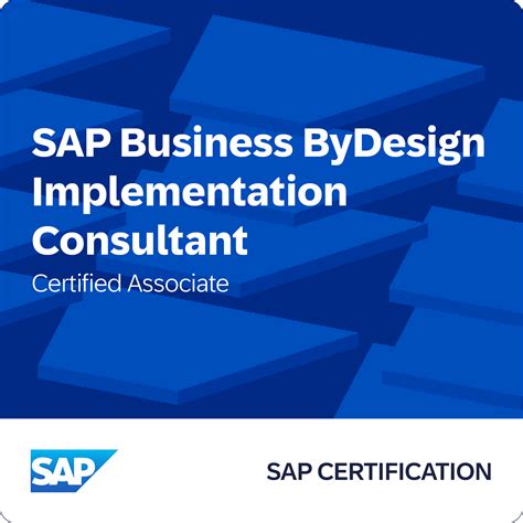 Sap Certified Associate Sap Business Bydesign Implementation Consultant Credly