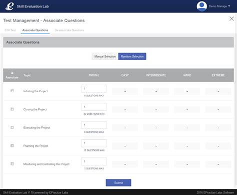 skill evaluation lab demo