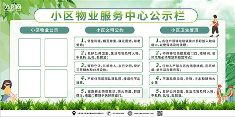 小区物业公示栏素材 小区物业公示栏图片 小区物业公示栏模板 设图网