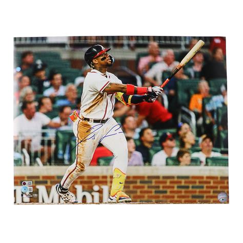 Ronald Acuna Jr Signed Braves 16x20 Photo Beckett And Acuna Jr