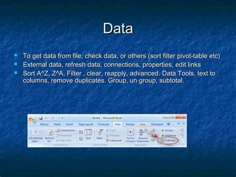microsoft excel 2007 tutorial ppt