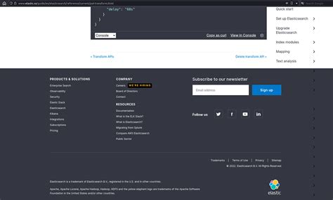 Documentation Formating Issues Meta Elastic Discuss The Elastic Stack