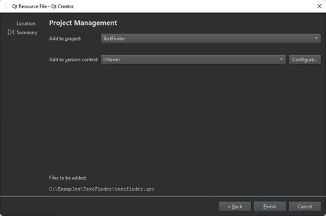 Tutorial Qt Widgets Application Qt Creator Documentation