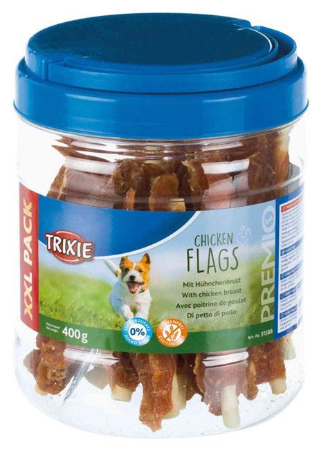 Trixie TX-31588 жевательные кости 400г с куриной грудкой для собак ...