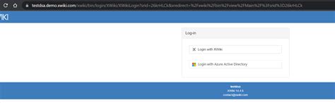 Login Button Is Missing Since 156 Version · Issue 23 · Xwikisas