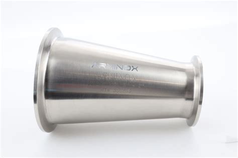 Reducción Excéntrica Extremos Clamp Arminox