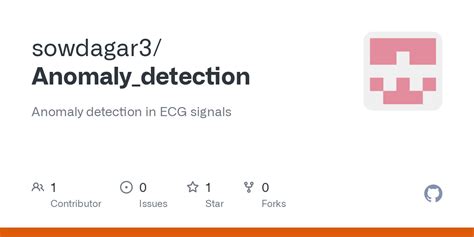Github Sowdagar Anomaly Detection Anomaly Detection In Ecg Signals