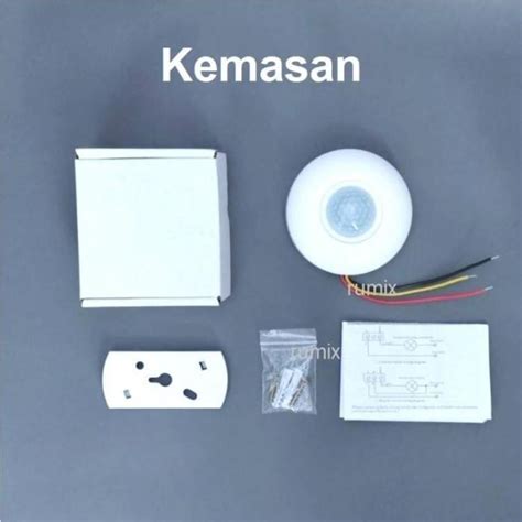 Jual Dijual Saklar Lampu Sensor Gerak Pir Switch Otomatis Motion Detector Shopee Indonesia