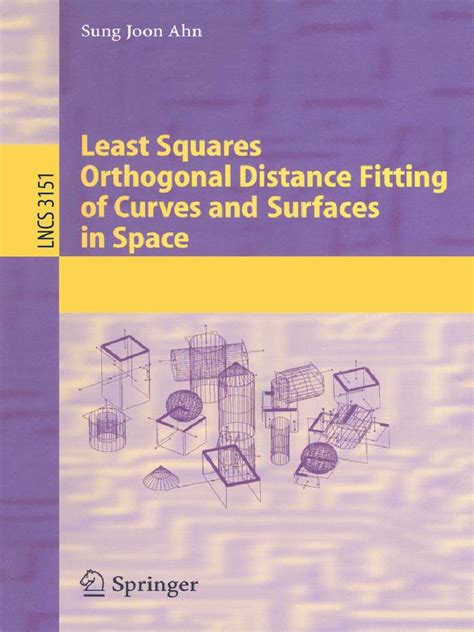 Least Squares Orthogonal Distance Fitting Of Curves And Surfaces In