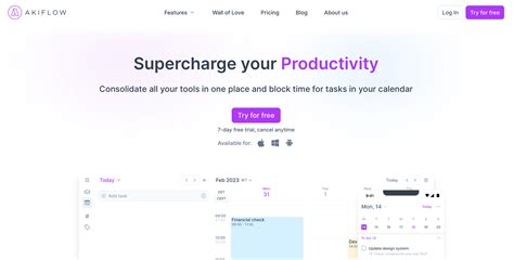 아키플로우akiflow 할 일과 일정 관리를 하나로 모아주는 생산성 앱