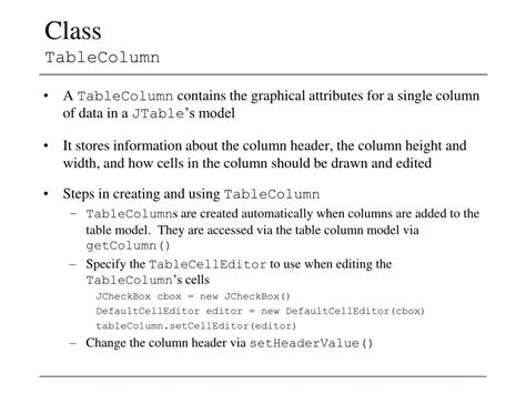 Ppt Java Ii Programming Swingmvc Some Advanced Swing Mvc Architecture Jtable Jlist Jtextarea