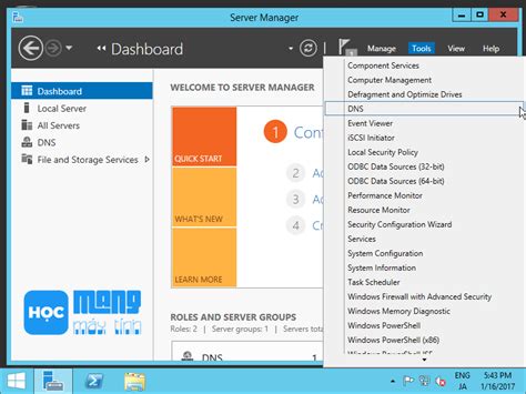 Dns Server Thêm Forward Lookup Zone Trên Windows Server 2012 R2