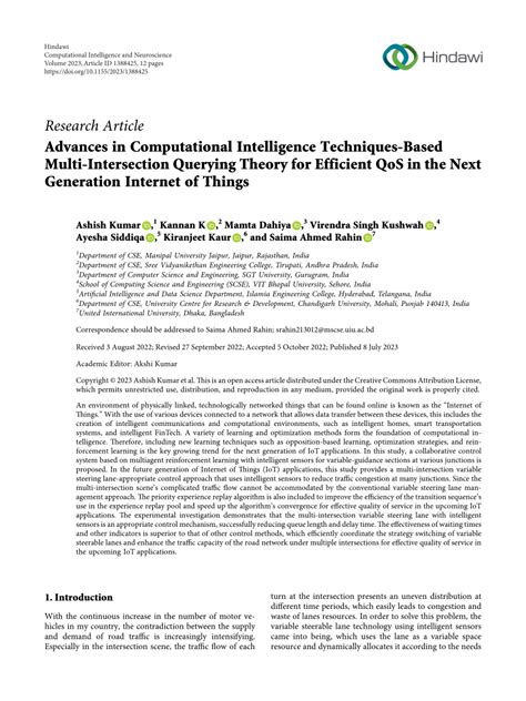 Pdf Advances In Computational Intelligence Techniques Based Multi