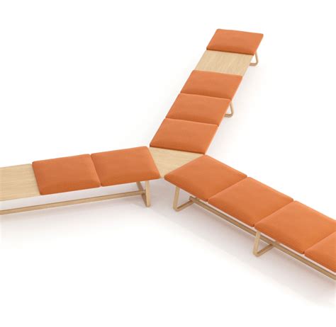 Wooden Modular Bench Theo Furniture