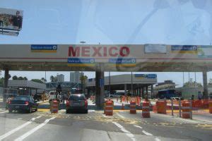 Driving To Mexico From San Diego Tijuana Border Crossings