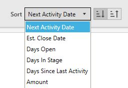On Premise Sales Pipeline Legrand CRM