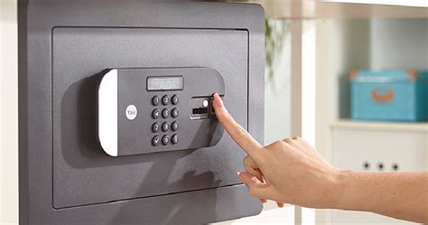 Maximum Security Fingerprint Safe Medium Dark Night Promo Yal