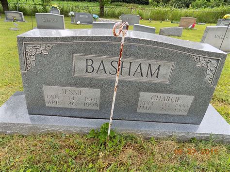 Charlie Armer Basham 1900 1968 Mémorial Find A Grave