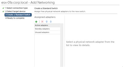 Vsphere Standard Switch Sistem Yönetimi