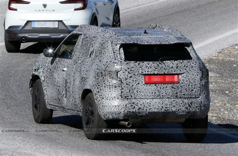 Dacia Duster Strips Down Shows Its Headlights Carscoops