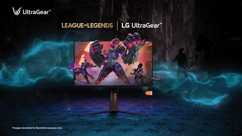 Lg Ultragear Gaming Monitor League Of Legends Edition On Behance