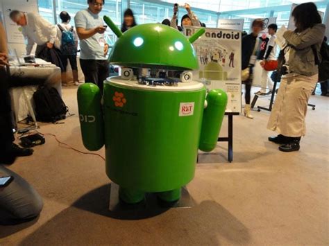 Ric Android Robot Designed To Look Like Android Mascot Video