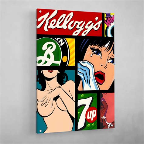 Sexy Pop Art Canvas The Trendy Art
