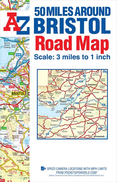 Книга «50 Miles Around Bristol Road Map купить по цене 318 на Yakaboo 9781782570547