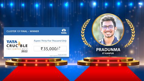 Campus Quiz Results Online 2022 IIT Kanpur College Wins Uttar Pradesh