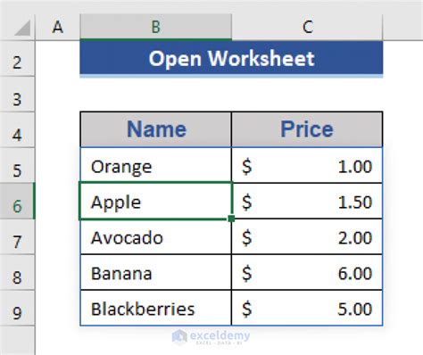 Reference From Another Excel Workbook Without Opening 5 Examples