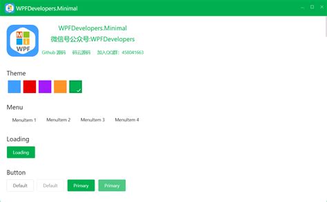 GitHub WPFDevelopersOrg WPFDevelopers Minimal This Is A WPF Basic Control Welcome To Use
