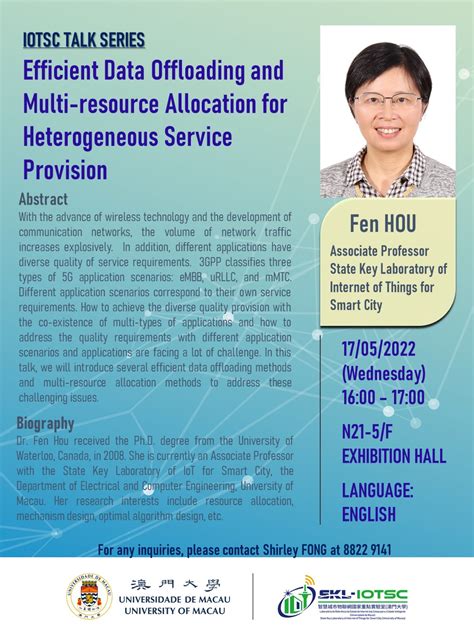 iotsc talk series efficient data offloading and multi resource