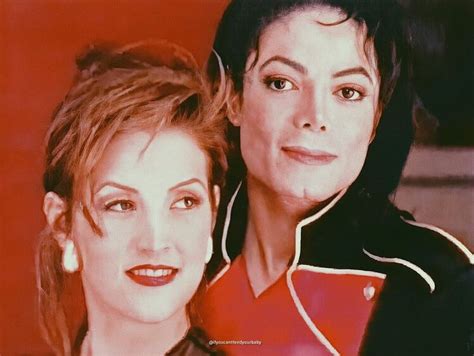 Michael Jackson And Lisa Marie Presley 1995
