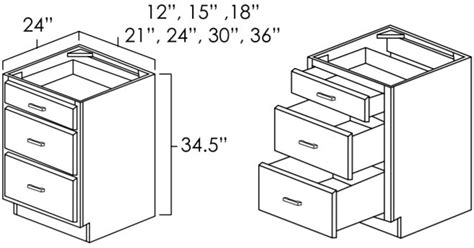 Db30 30 Wide Drawer Base Cabinet White Shaker Thewhiteshaker